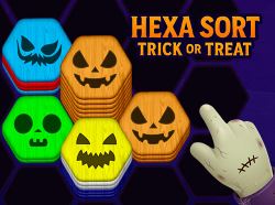 Hexa Sort Trick Or Treat - Play Hexa Sort Trick Or Treat On Level Devil 2
